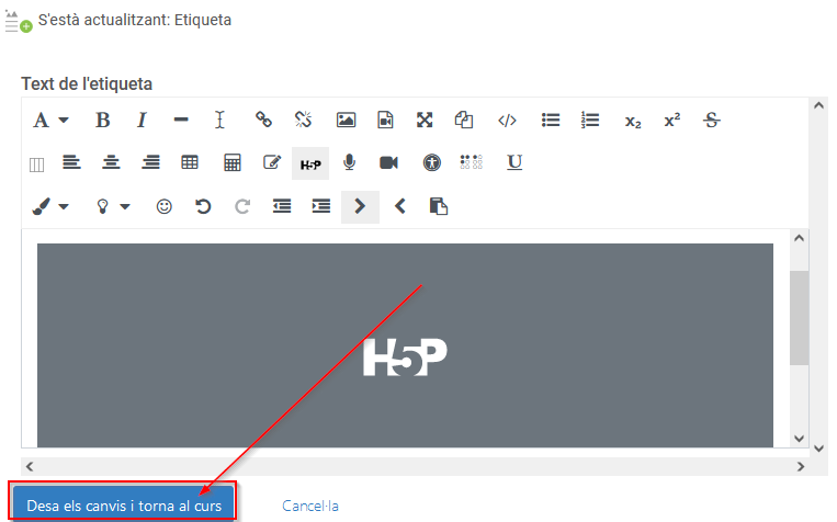 ¿Cómo incrustar contenido H5P dentro de otras actividades de mi curso ...