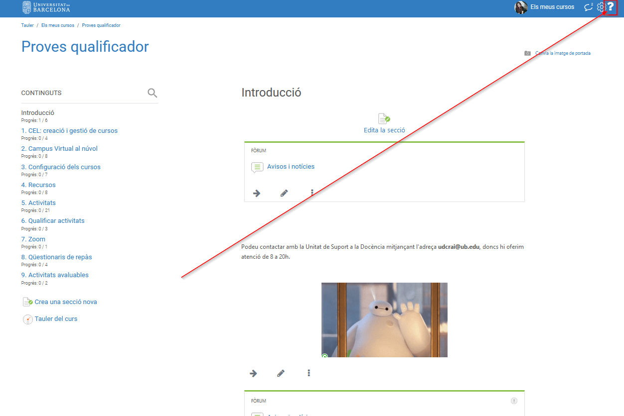 Cómo navegar por el Campus Virtual UB | Portal del Campus Virtual de la UB
