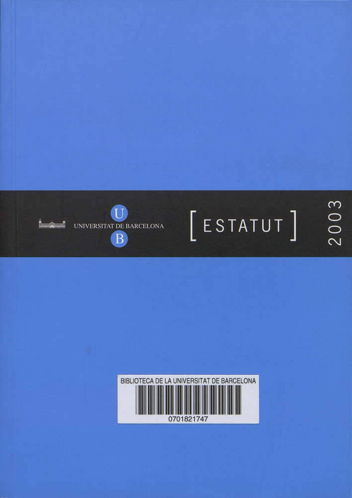 Medi Ambient a la UB. Història i relacions institucionals – Oficina de ...