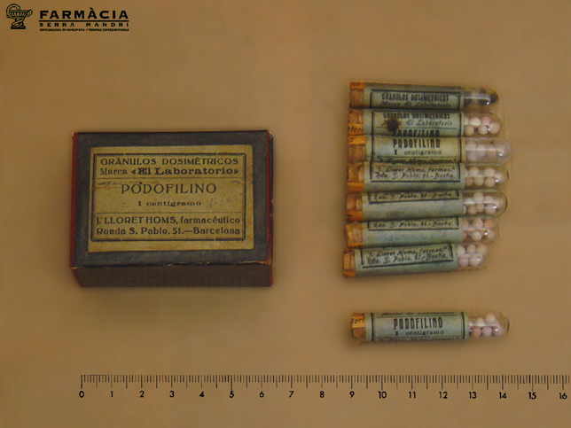 PODOFILINO 1 CTGR EL LABORATORIO | PHARMAKOTEKA