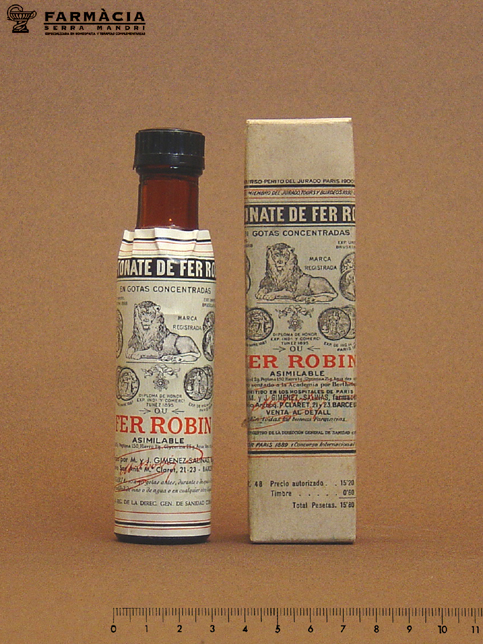 PEPTONATE DE FER ROBIN | PHARMAKOTEKA