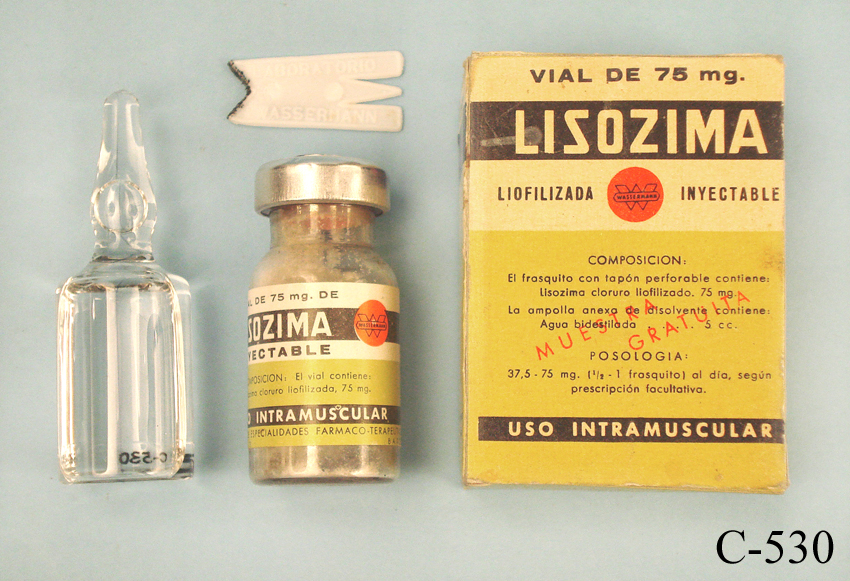LISOZIMA WASSERMANN | PHARMAKOTEKA