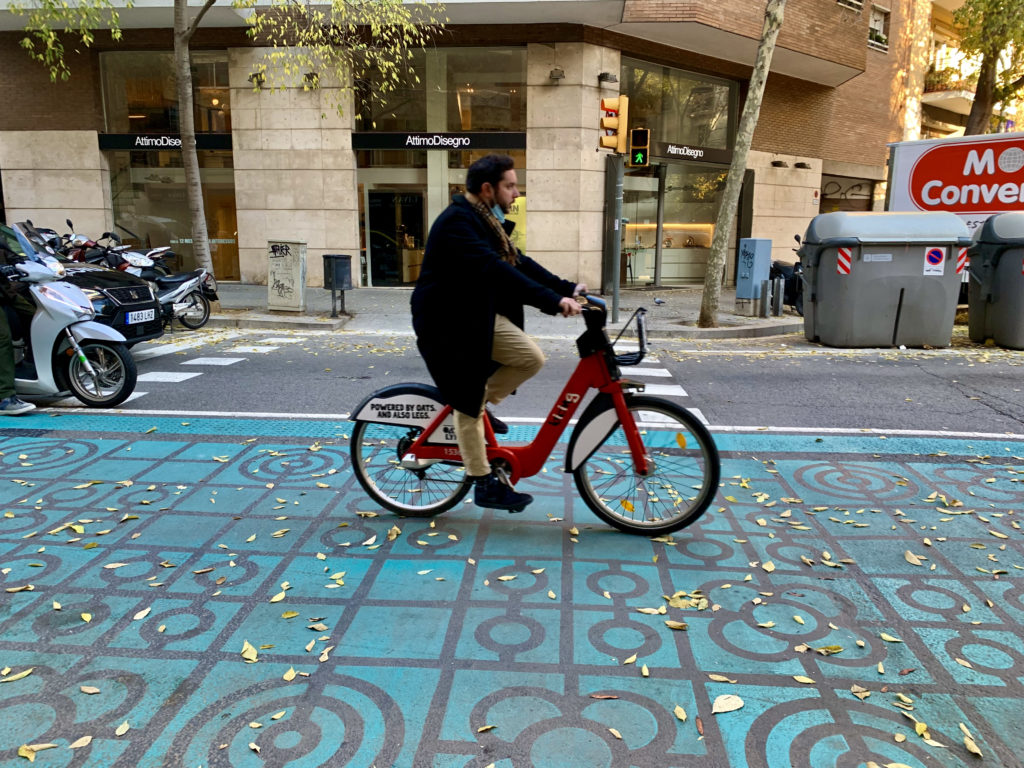 Calle Rocafort – Barcelona ante el futuro